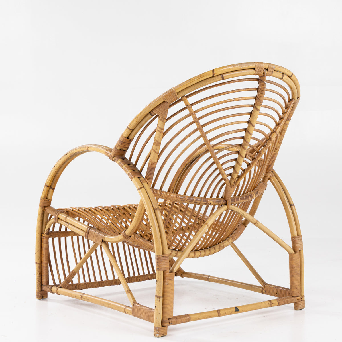 R. Wengler - Bamboo easy chair | EN.KLASSIK.DK - EST. 1991